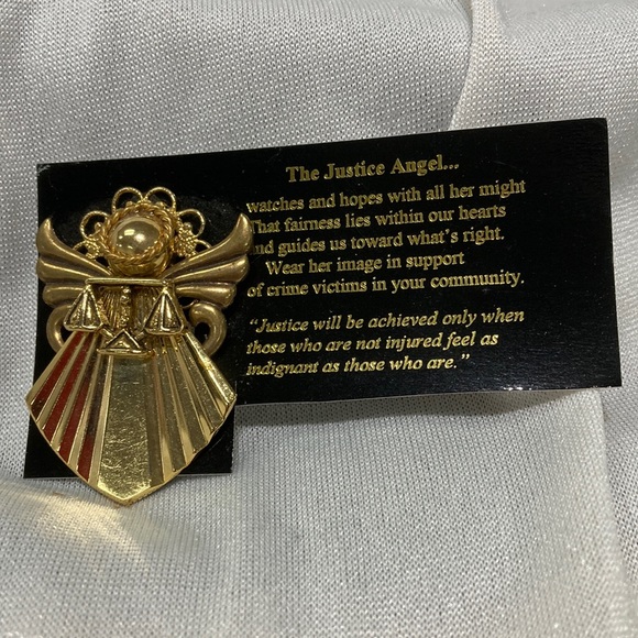 Jewelry | The Justice Angel Stands For Fairness For All | Poshmark
